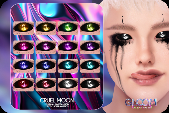 Second Life Marketplace - Gloom. - Cruel Moon Collection - Fatpack